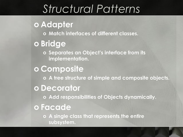 Design patterns ppt | PPT