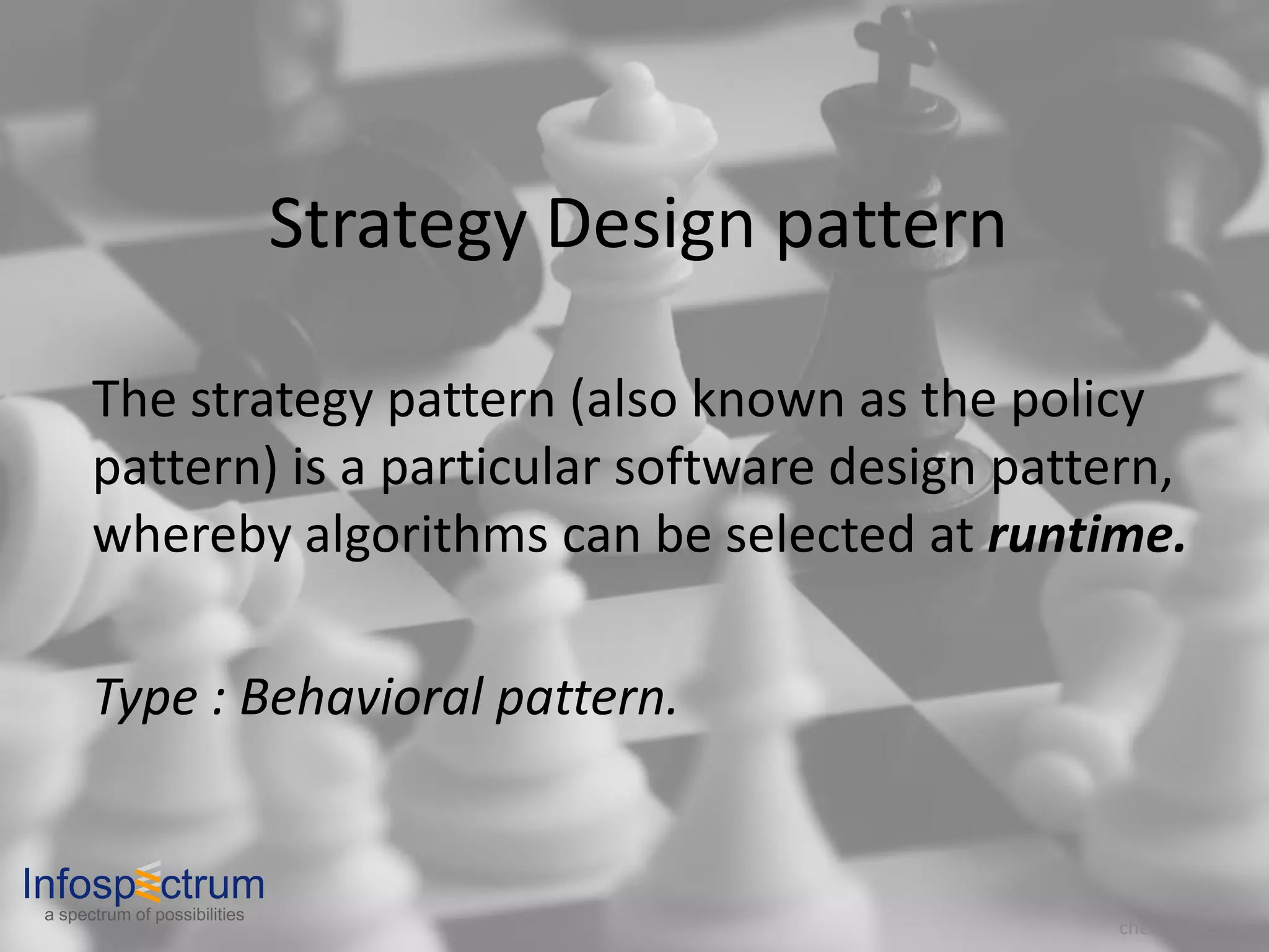 Design Patterns Presentation - Chetan Gole | PDF