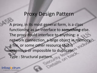 Design Patterns Presentation - Chetan Gole | PDF