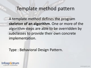 Design Patterns Presentation - Chetan Gole | PDF