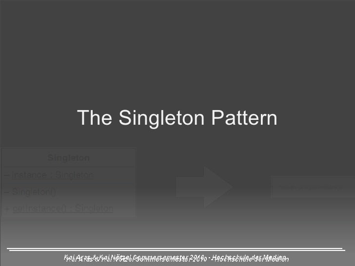 Design patterns - Singleton&Command
