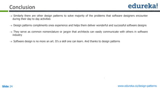 Design Patterns : Solution to Software Design Problems | PDF
