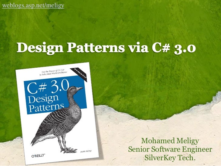Design Patterns Via C# 3.0