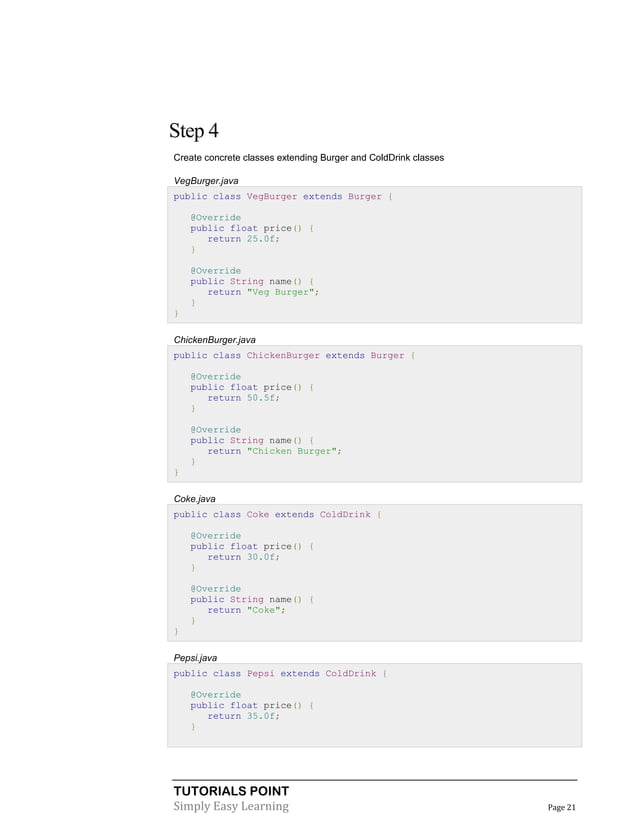 Design pattern tutorial | PDF