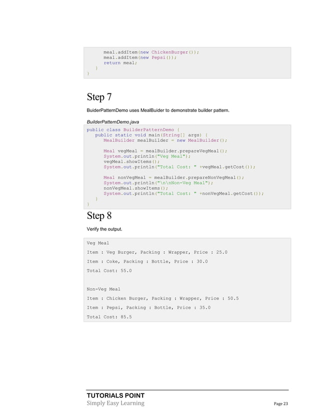 Design pattern tutorial | PDF