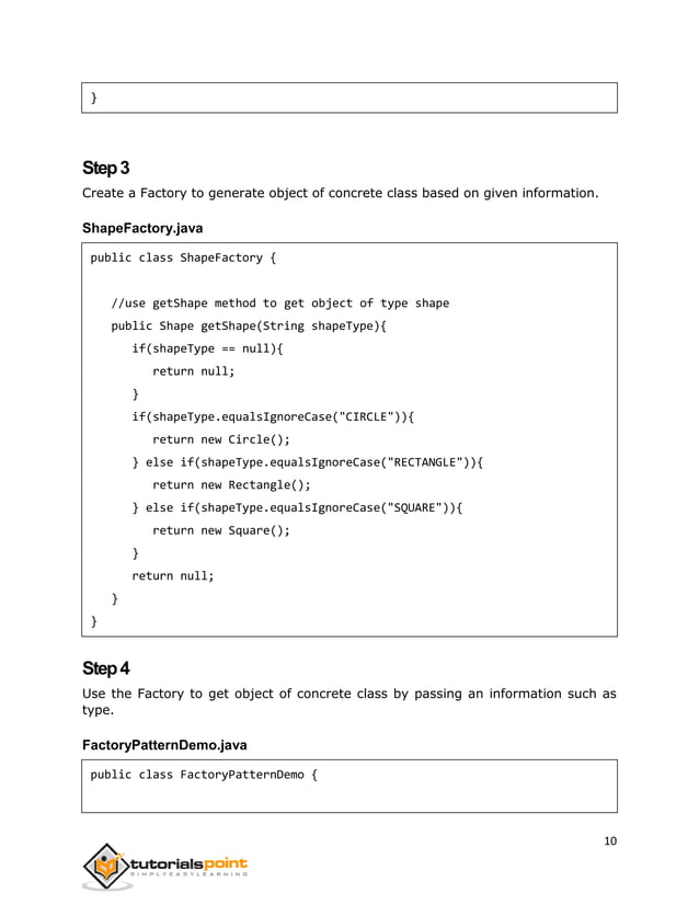 Design pattern tutorial | PDF