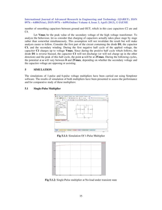 Design & performance of six pulse voltage multipliers 2 | PDF