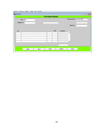Design phase inventory management | DOC