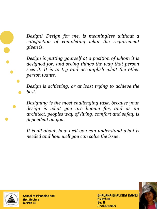 Philosophy of Design | PDF | Design | Fine Art