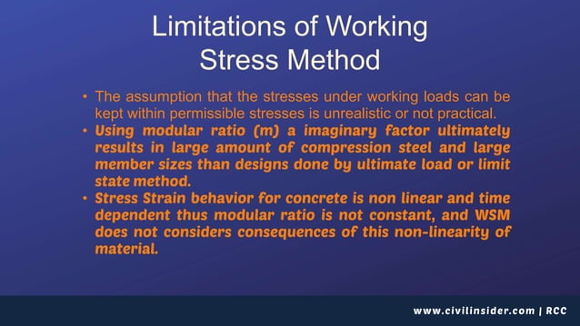 Limit state, working stress, ultimate load method - Detailed Concept | PPTX | Physics | Science