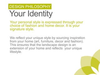 Design philosophy | PPTX