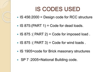 DESIGN PLANNING AND ANALYSIS OF ENERGY EFFICIENT G+3.pptx