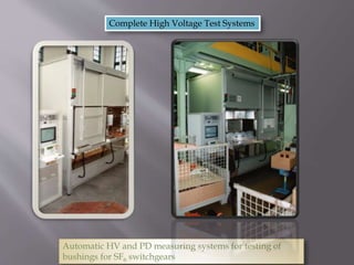 Design planning & layout of high voltage laboratory | PPTX