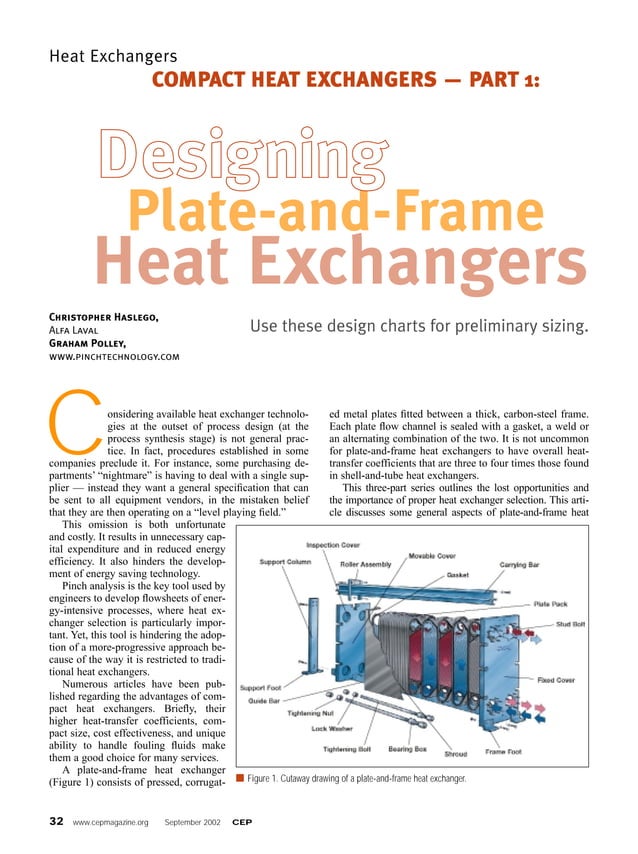 Design plate heat exchangers | PDF