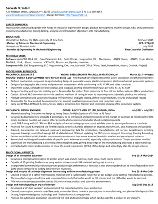 Design portfolio sarvesh satam | PDF