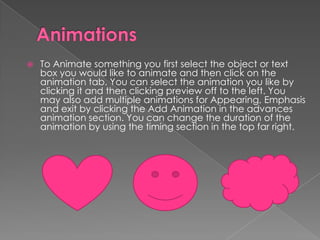 Design project for school | PPTX