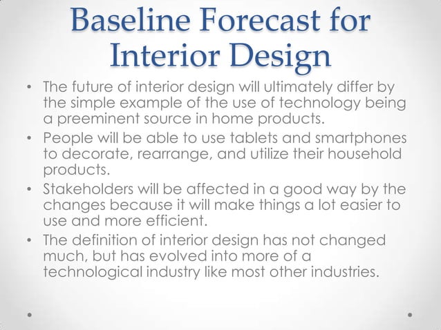 Design Presentation Forecasting Ppt