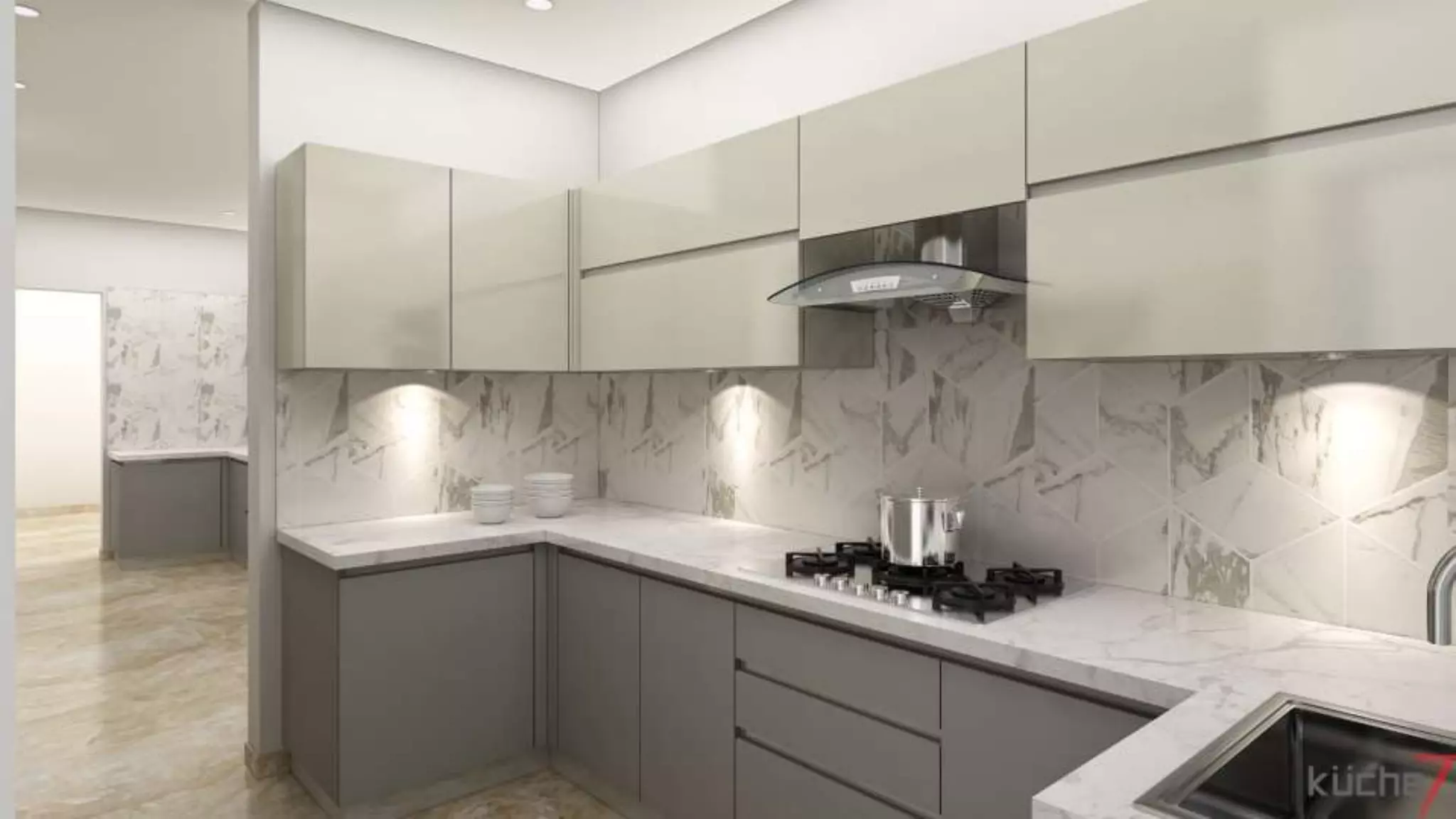 Modular Kitchen Design Presentation By Küche7 | PPTX