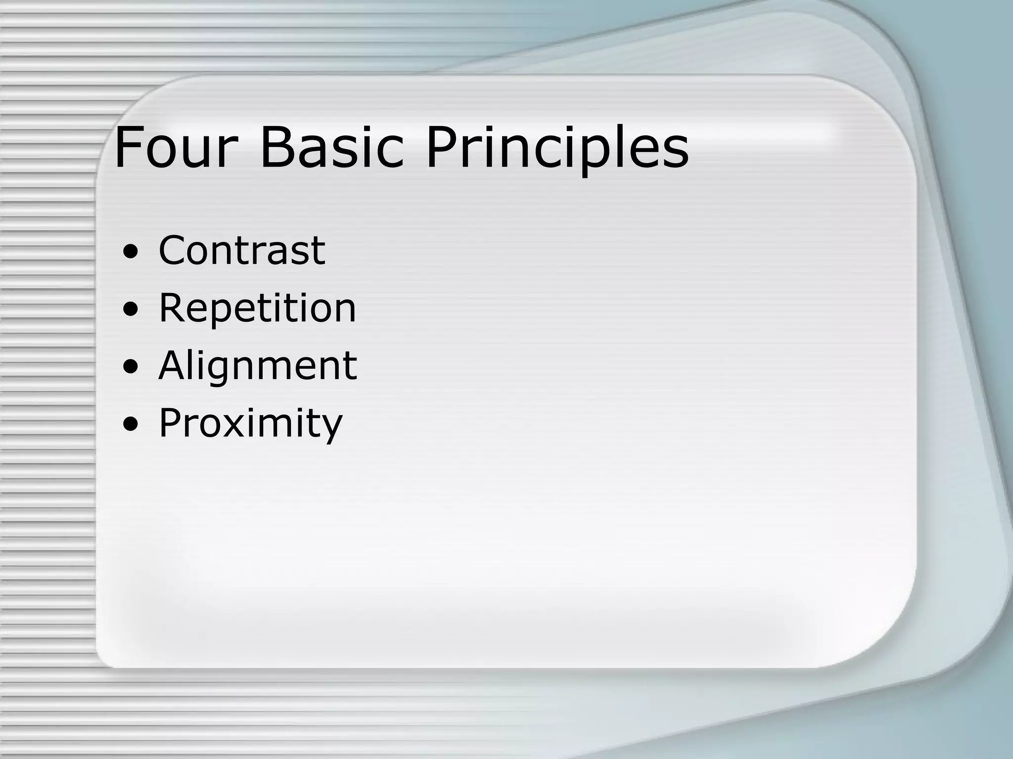 CARP Design Principles | PPT