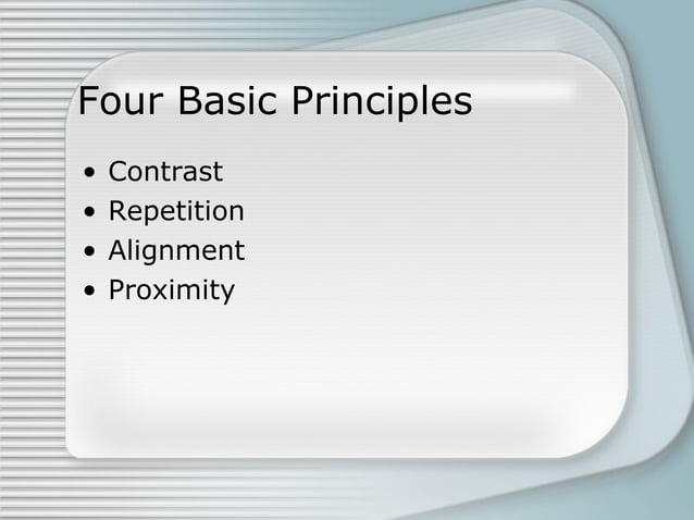 CARP Design Principles | PPT