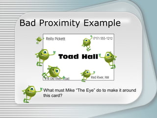 CARP Design Principles | PPT