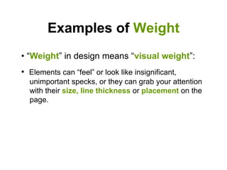 Basic Design Principles | PPTX