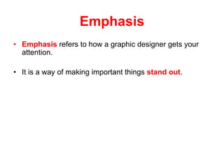 Basic Design Principles | PPTX