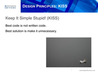 Design principles in software development | PPT