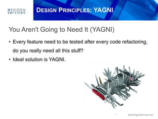 Design principles in software development | PPT