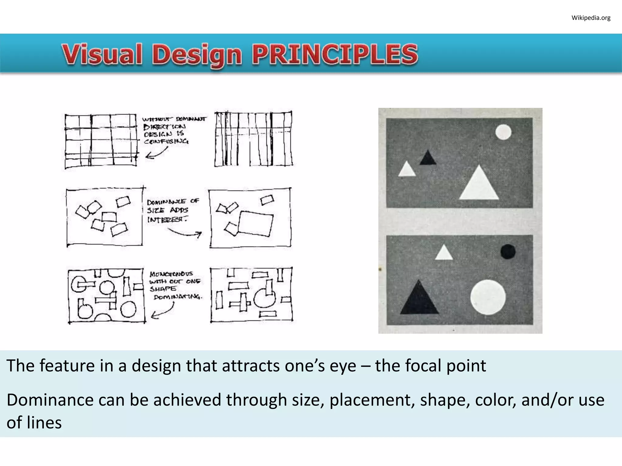 Design principles | PPTX | Design | Fine Art