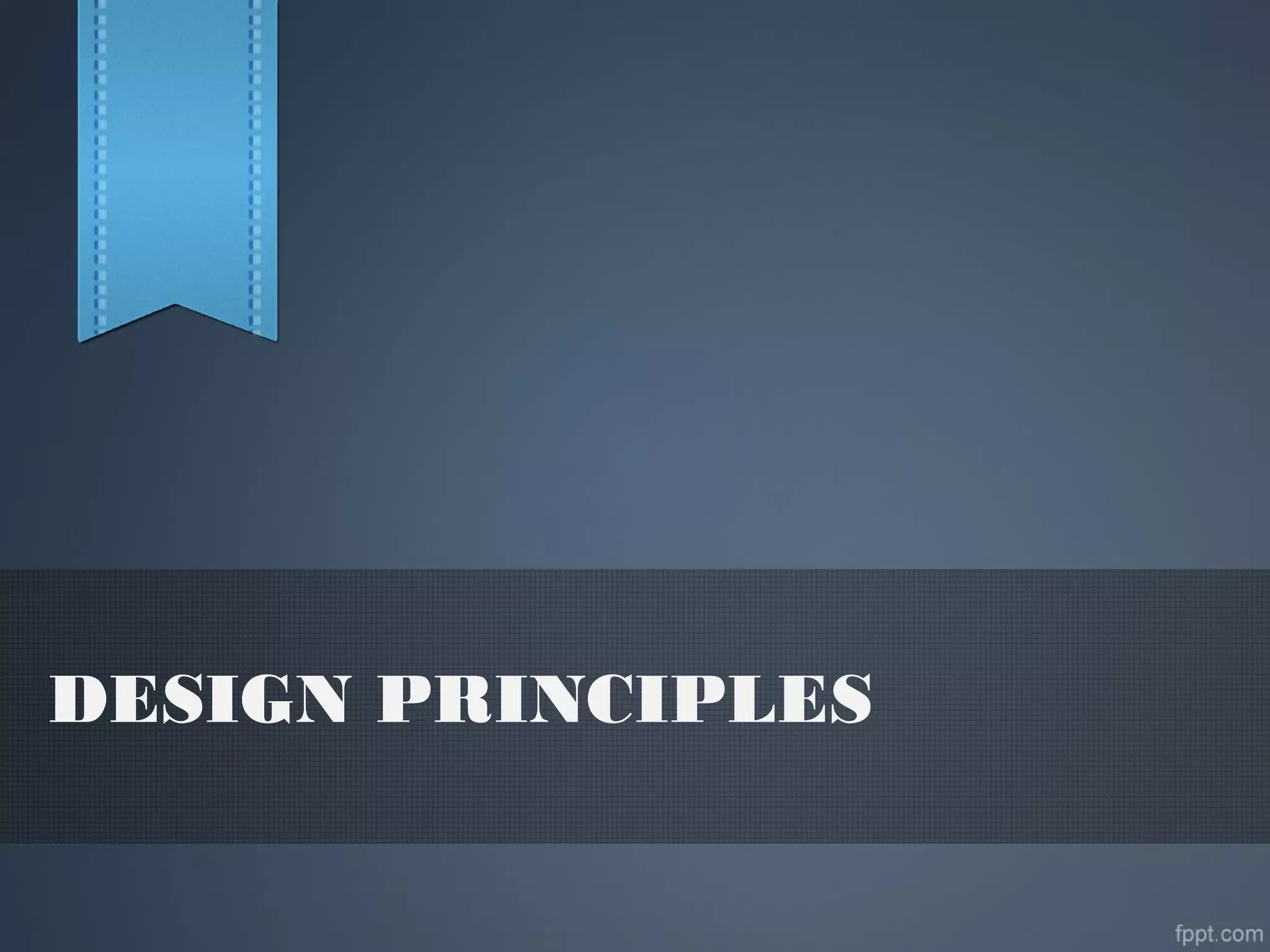 Design principles | PPT