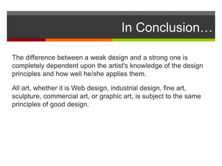 Design Principles | PPTX