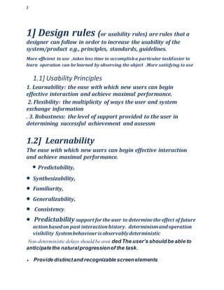 Design principles | DOCX