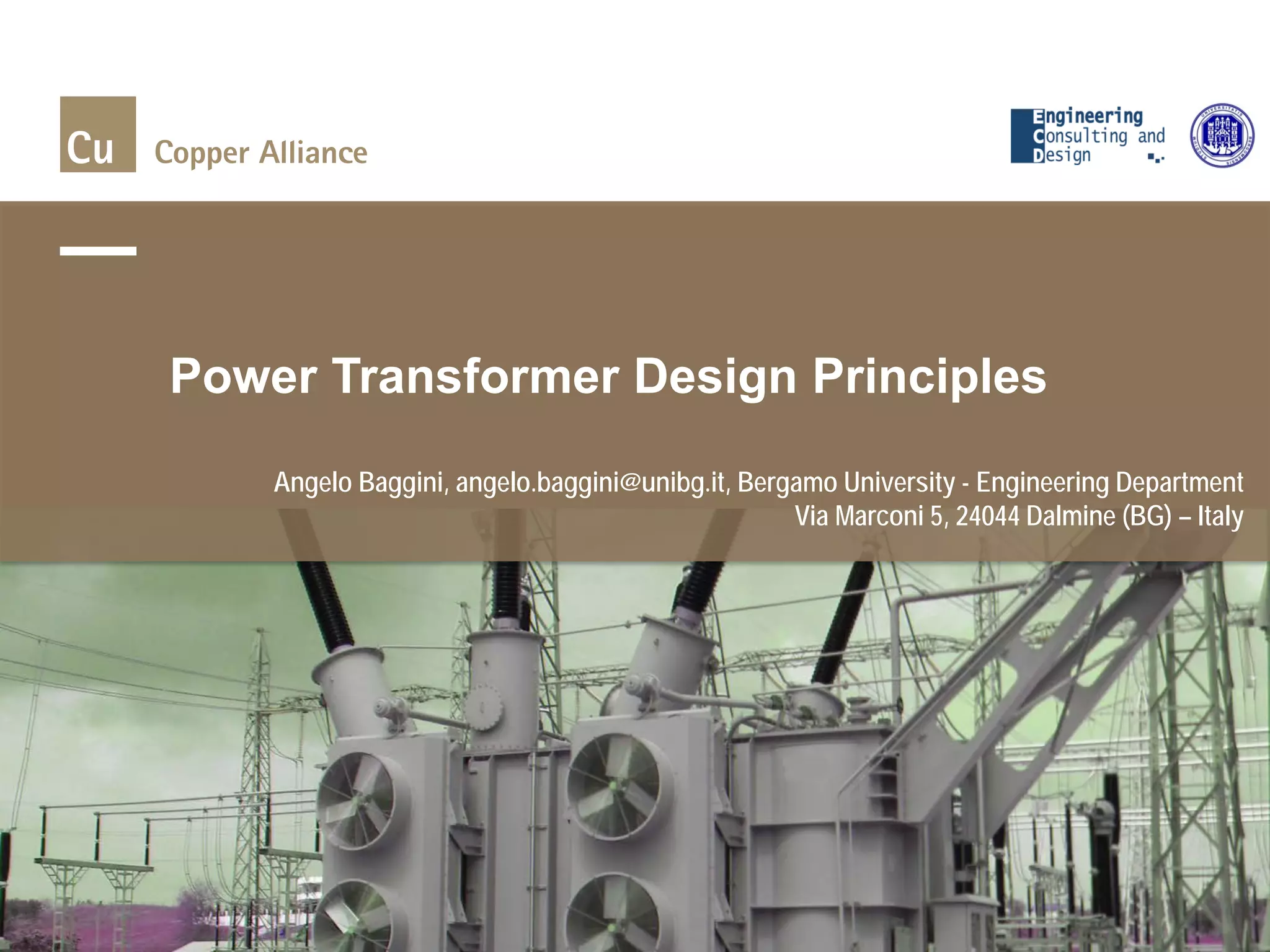 Transformer design principles | PDF