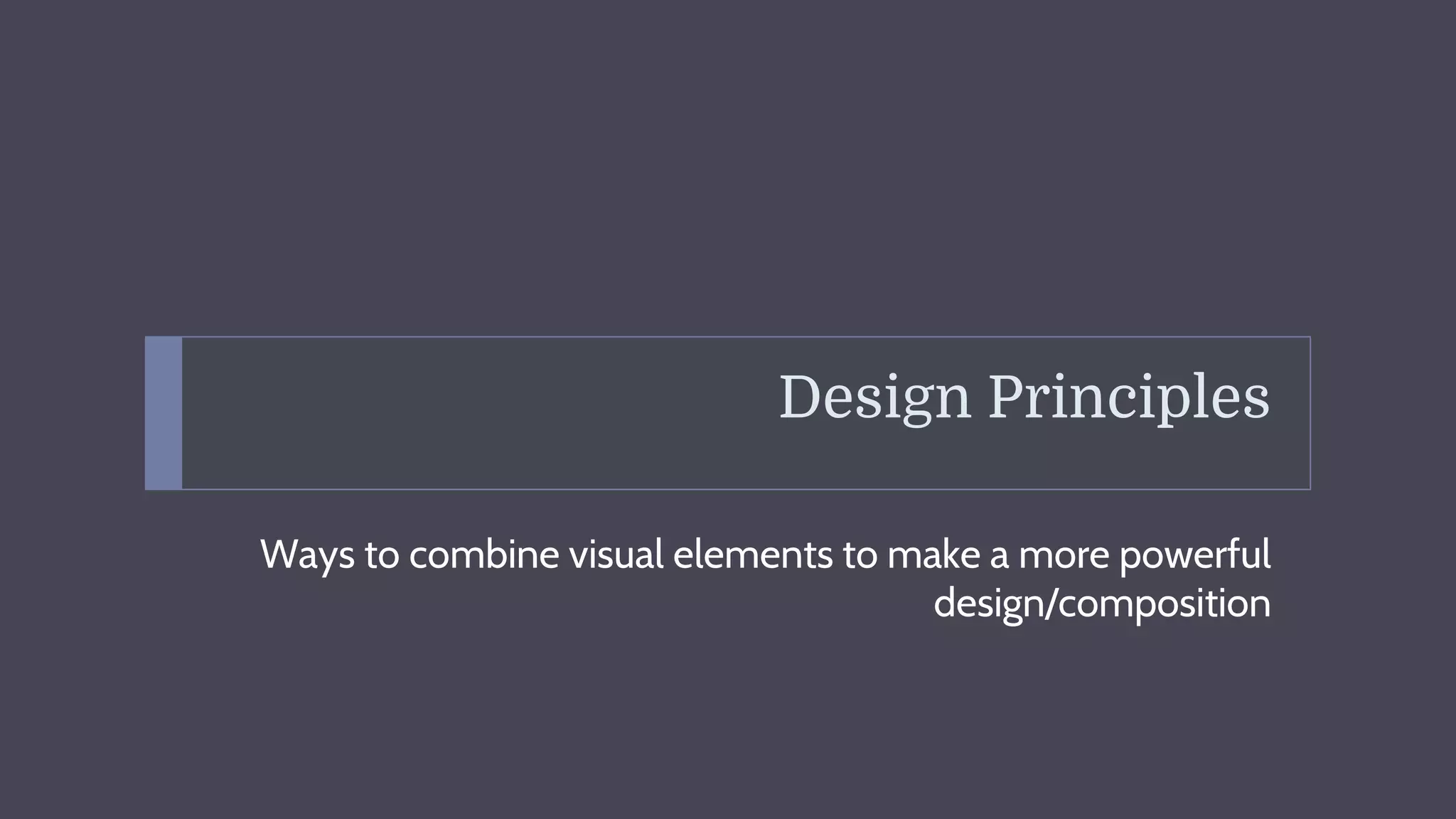 Design Principles | PPT