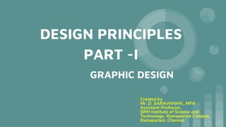 Design principles - graphic design | PPTX