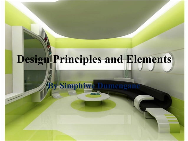 Design principles and elements | PPT