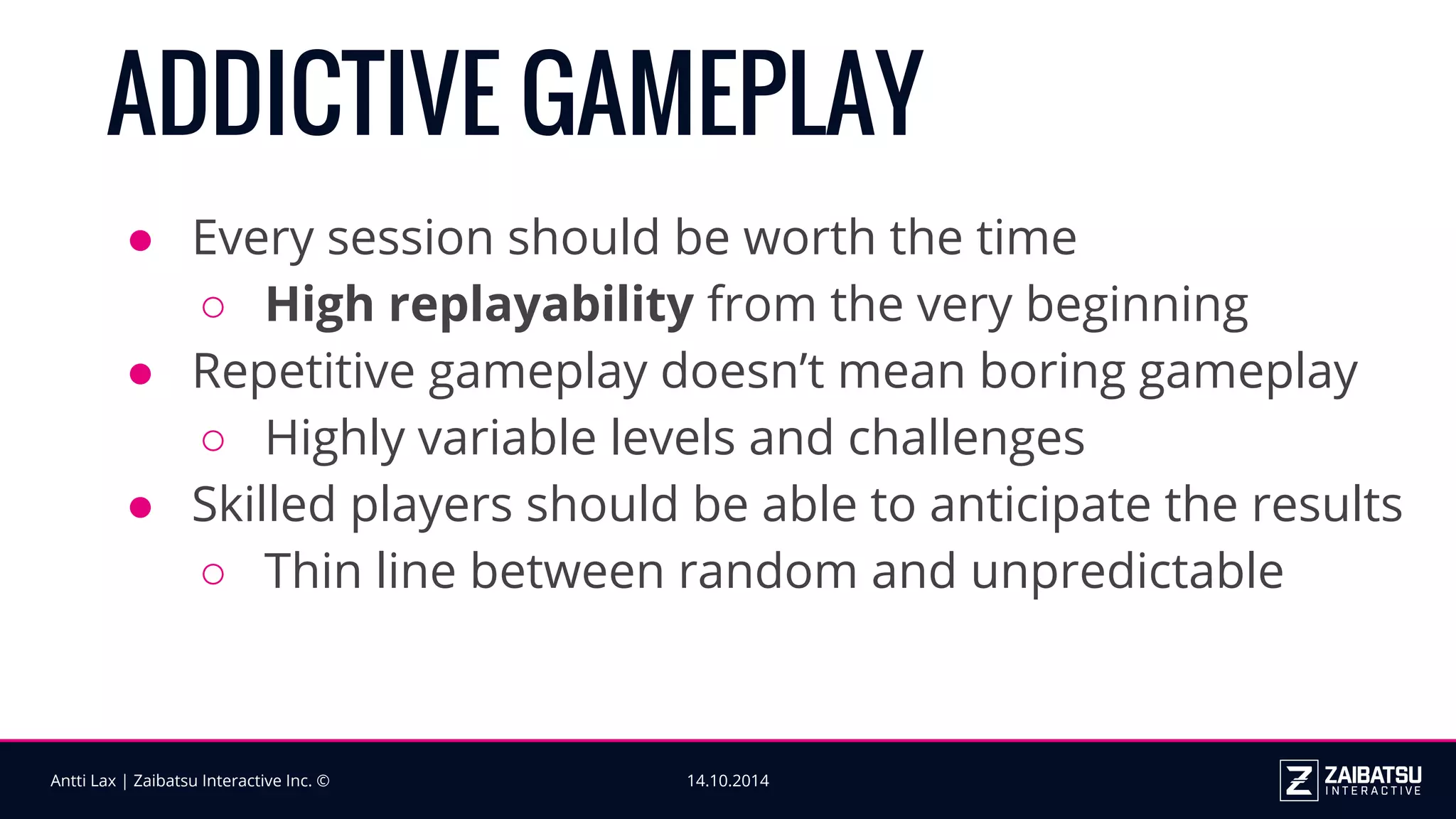 Design Principles For Arcade Games | PDF
