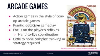 Design Principles For Arcade Games | PDF