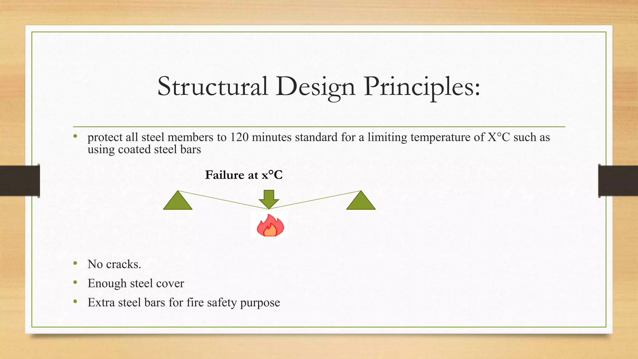 Fire Safety Design principles | PPTX