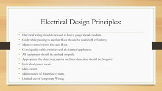 Fire Safety Design principles | PPTX