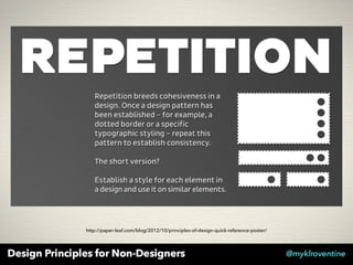 Design Principles for Non-Designers | PDF