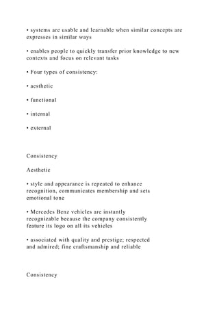 Design Principlesfrom Don Norman’s Design of Everyday Thing.docx