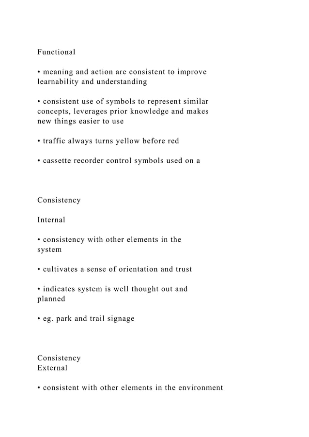 Design Principlesfrom Don Norman’s Design of Everyday Thing.docx