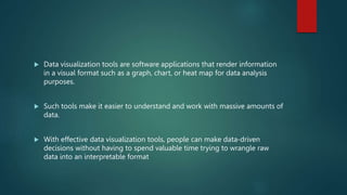 Design Principles in Data Visualization and Tools | PPTX