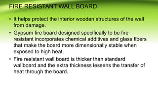 Design principles of fire rsistant walls | PPTX