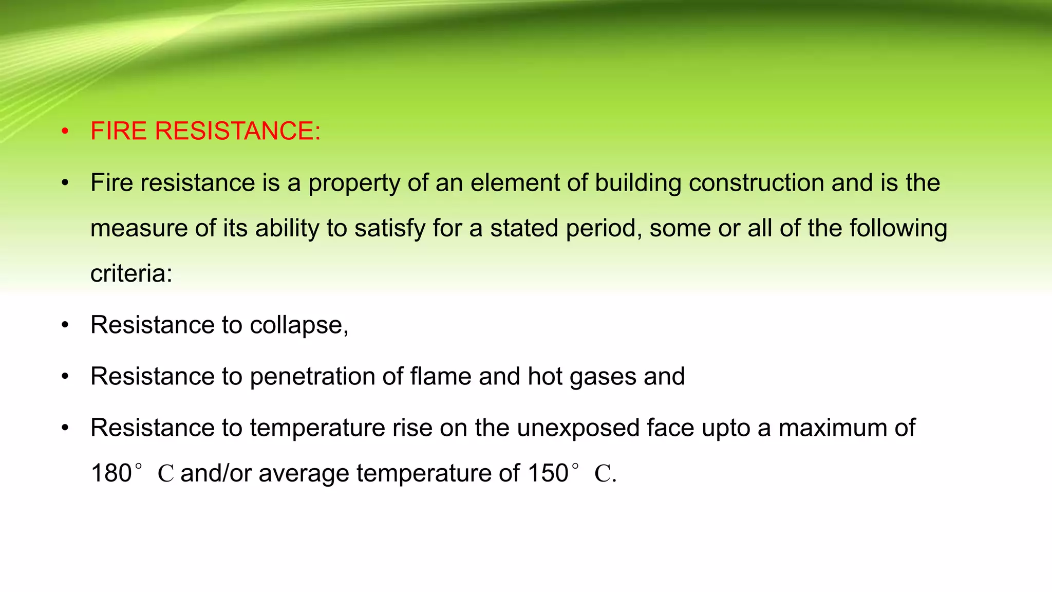 Design principles of fire rsistant walls | PPTX | Woodworking | Arts ...