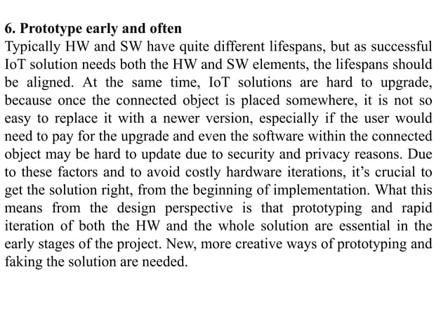 DESIGN PRINCIPLES OF IOT iot iot principles | PPTX | Internet | Computing