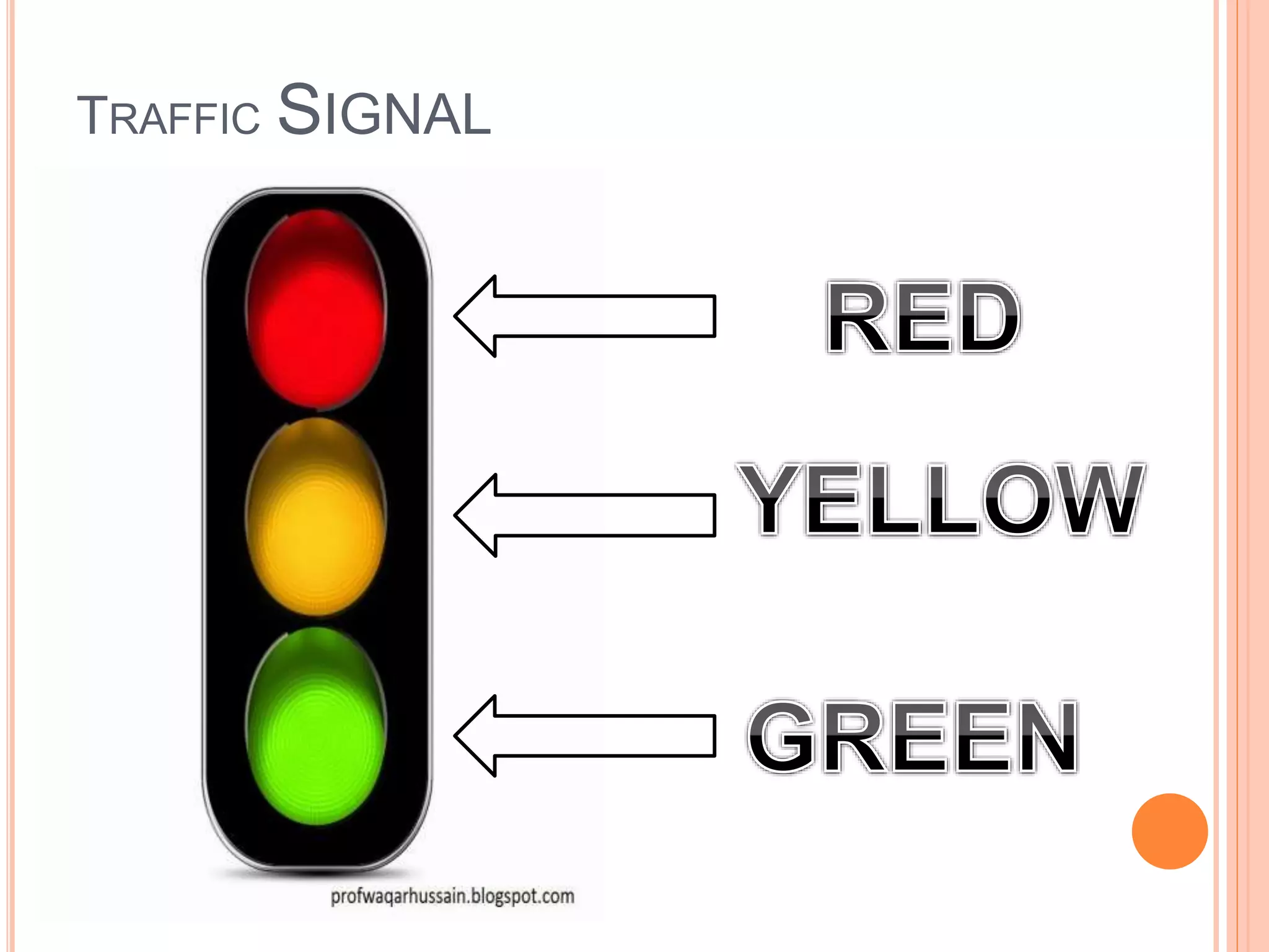 Design principles of traffic signal | PPTX