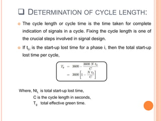 Design principles of traffic signal | PPTX